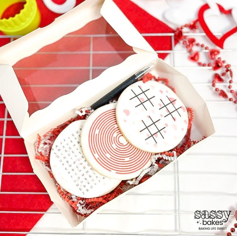 Edible Valentine Games | Sassy Bakes