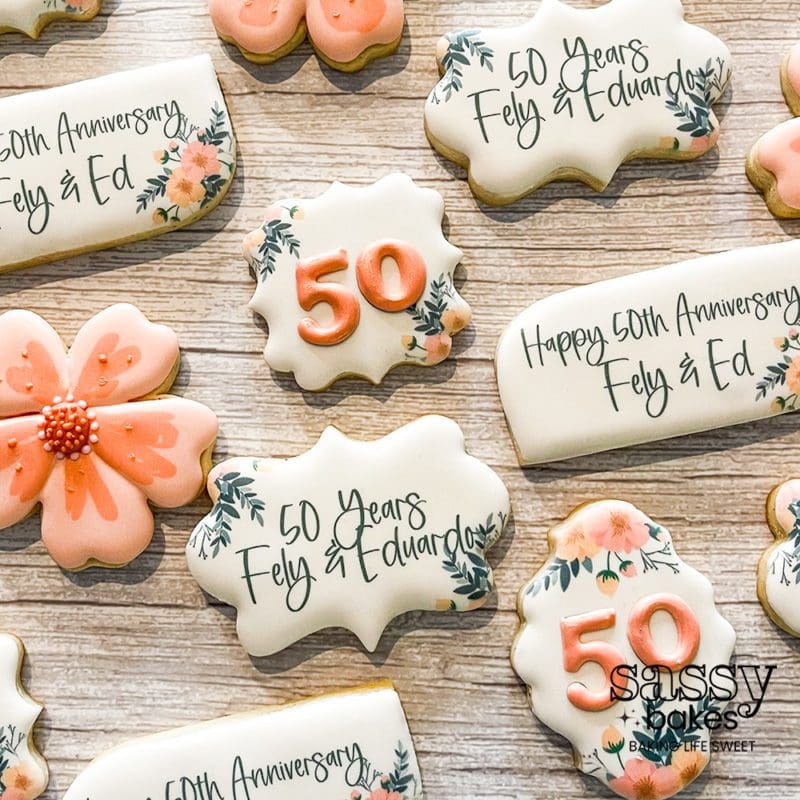 Photo & Custom Decorated Sugar Cookies | Sassy Bakes Vancouver