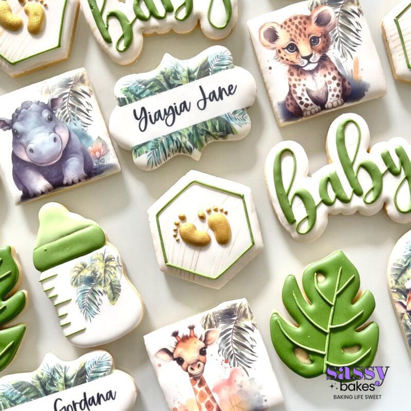 Photo & Custom Decorated Sugar Cookies | Sassy Bakes Vancouver